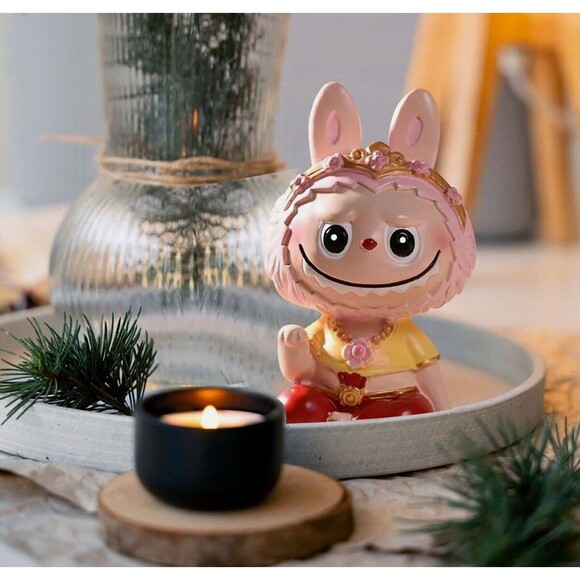 POP MART | Accents | New Pop Mart Labubu Collectible Red And Yellow ...